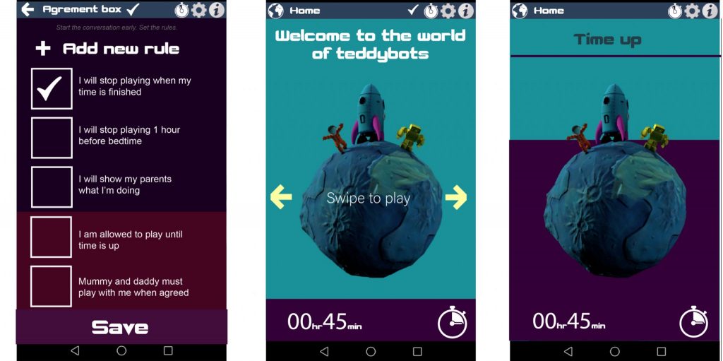 THE TEDDYBOTS COMPANION APP - Teddybots