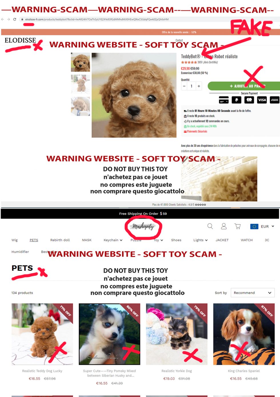 UPDATE ROBOT DOG SCAM - Teddybots®